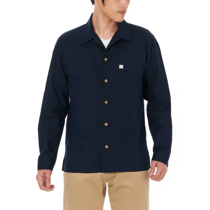 KAMICO Open Collared Shirt Men's | Montbell America KAMICO Open Collared Shirt Men's | Montbell America