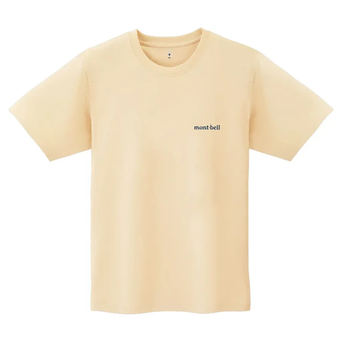 Pear Skin Cotton T Spur | Montbell Japan Pear Skin Cotton T Spur | Montbell Japan