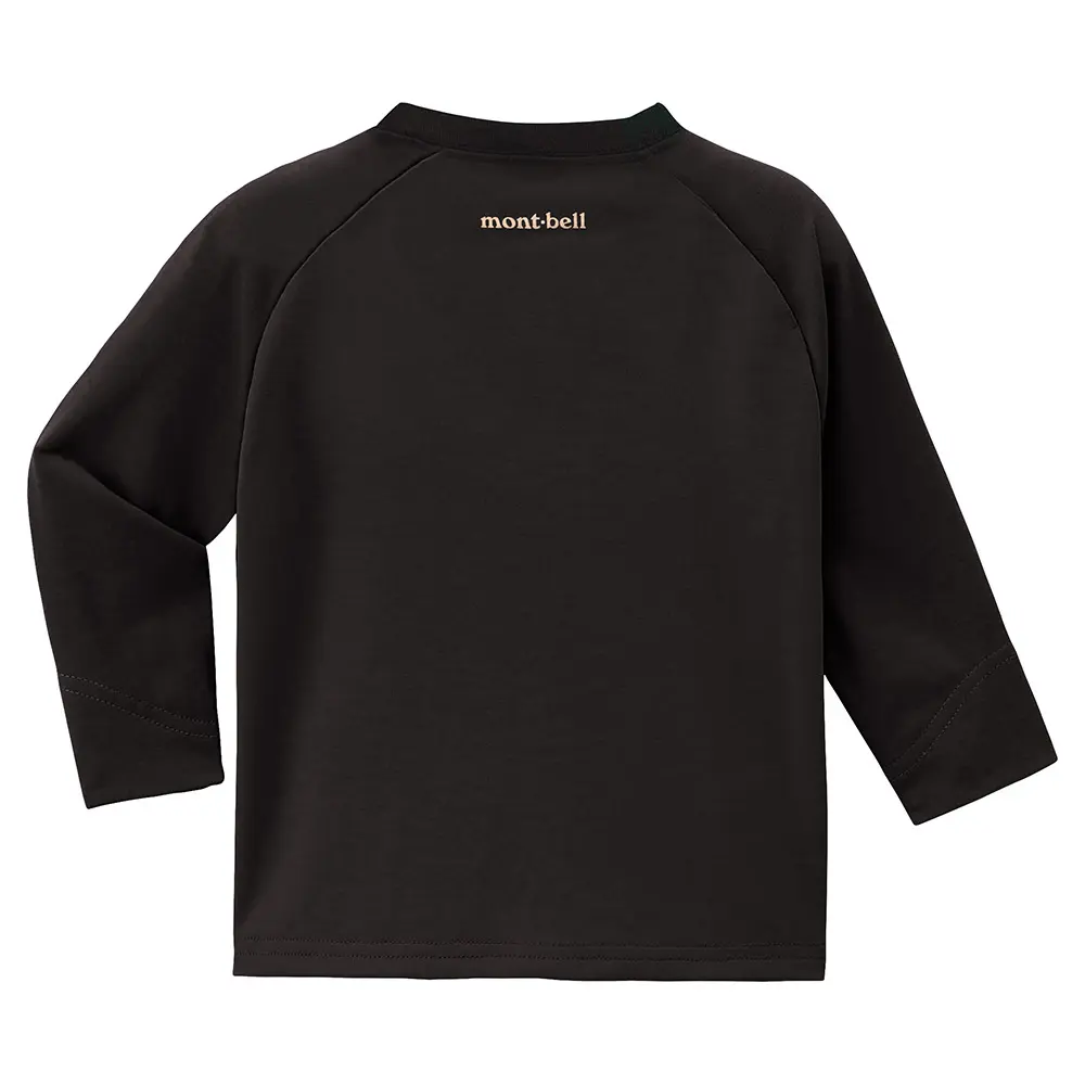 Wickron Long Sleeve T Baby's Monta Bear Face 80 - 90 | Montbell America