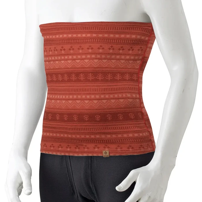Merino Wool Jacquard Waist Warmer | Montbell America