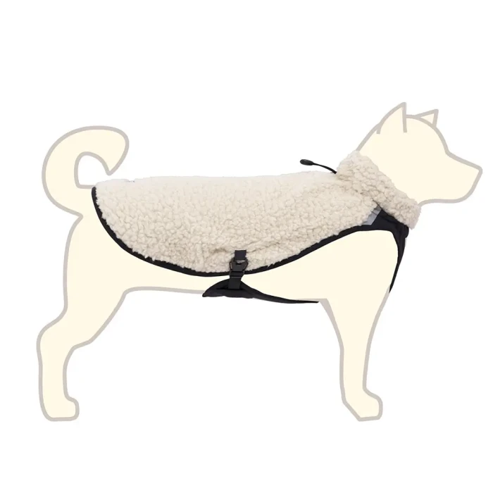 Dog Shearling Vest Small