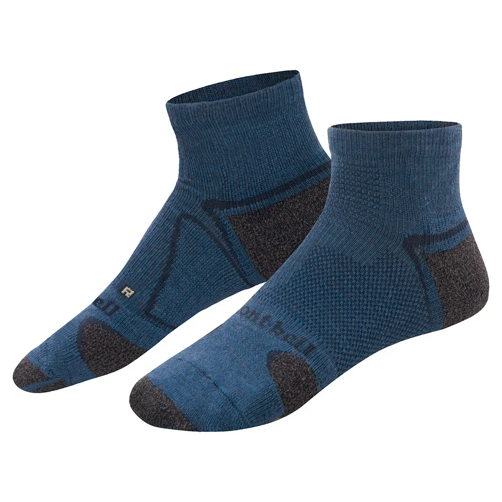 Merino Wool SUPPORTEC Walking Short Socks | Montbell America