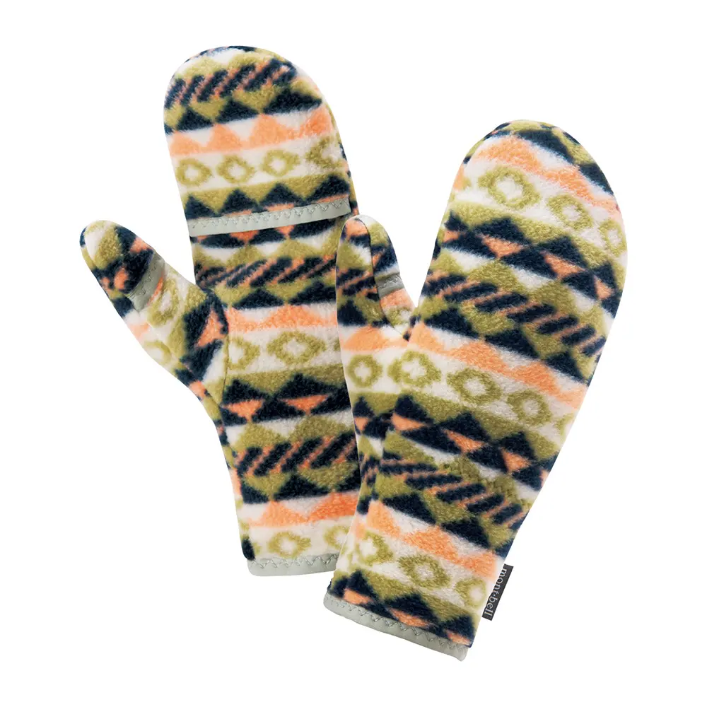 CLIMAPLUS100 Print Mittens | Montbell America