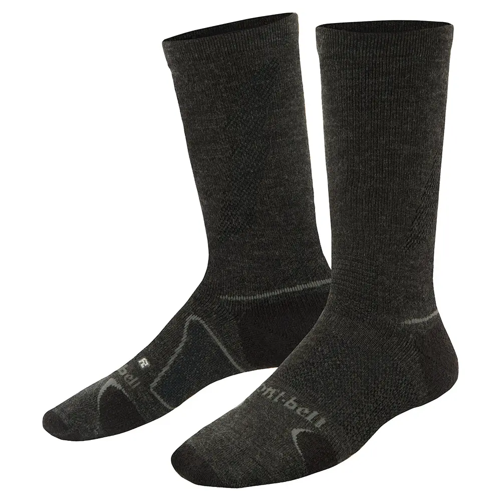 Merino Wool SUPPORTEC Trekking Socks | Montbell Japan