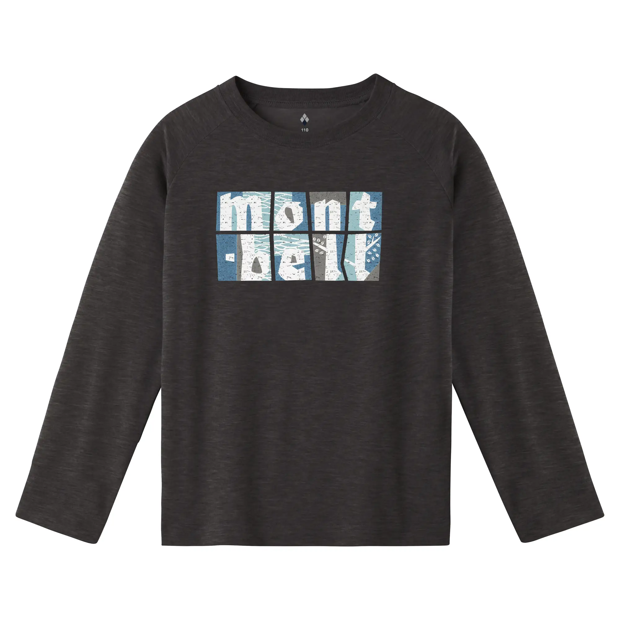 Wickron Long Sleeve T Kid's Lakeshore 100-120 | Montbell America