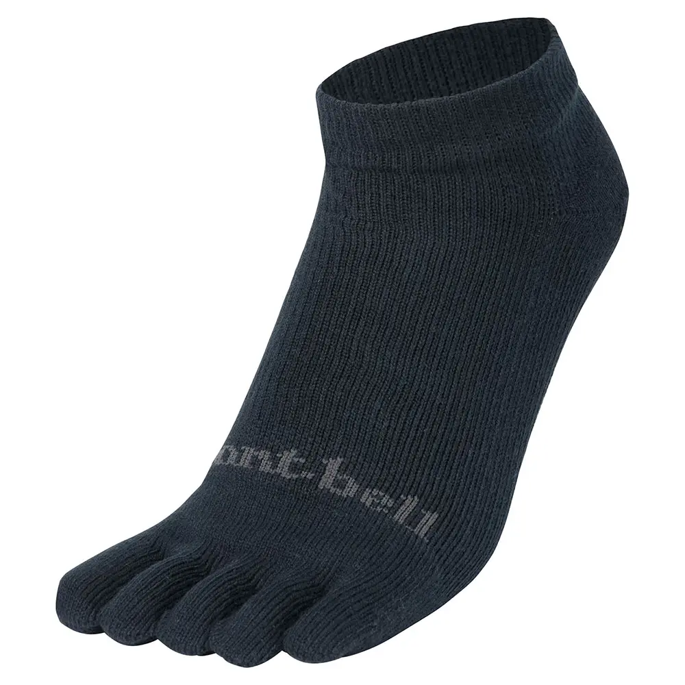 Core Spun Travel 5 Toe Ankle Socks Men's | Montbell Japan