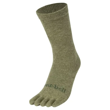 Core Spun Travel 5 Toe Ankle Socks Men's | Montbell America